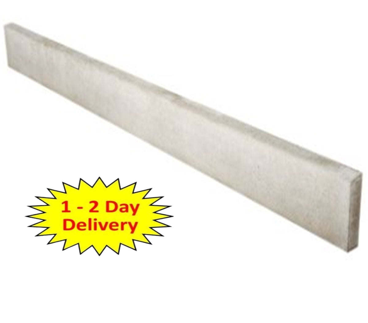 6" Smooth Concrete Gravel Board - 150 x 1830 x 50mm – The Builders ...